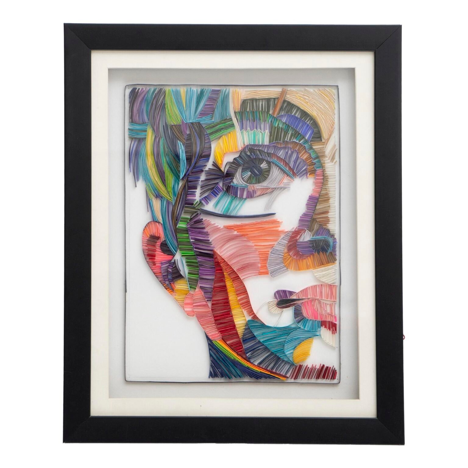 Buy Quilling Wall Art-Half Face - SMEWIndia