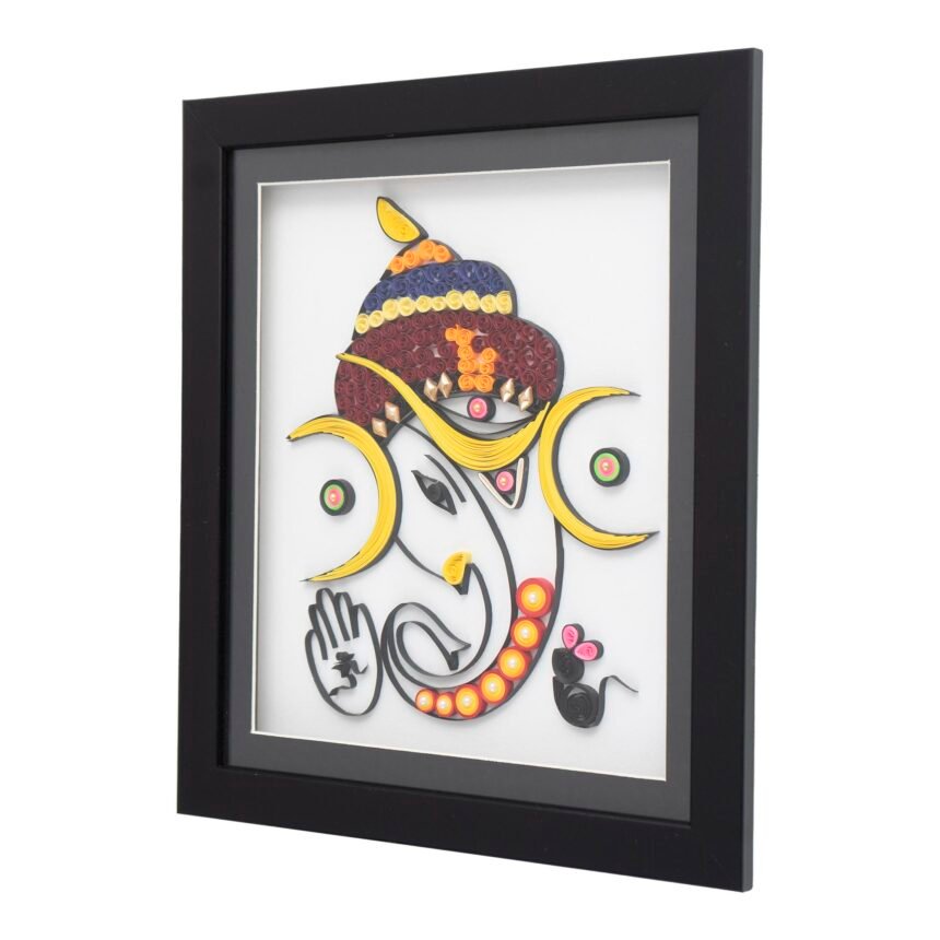 Buy Quilling Art - Quilled Ganpati Ji - SMEWIndia