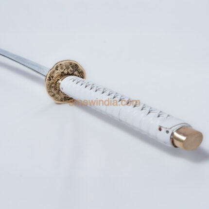 Buy Real Steel White Dragon Katana Sword In India | Smew India