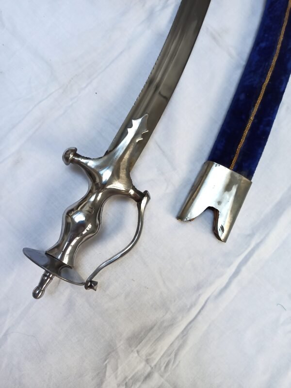 Punjabi Tega Sword Royal Blue | Best Wedding Sword | Smew