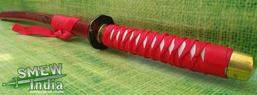 Red Katana | Buy real Katana Sword India | SmewIndia