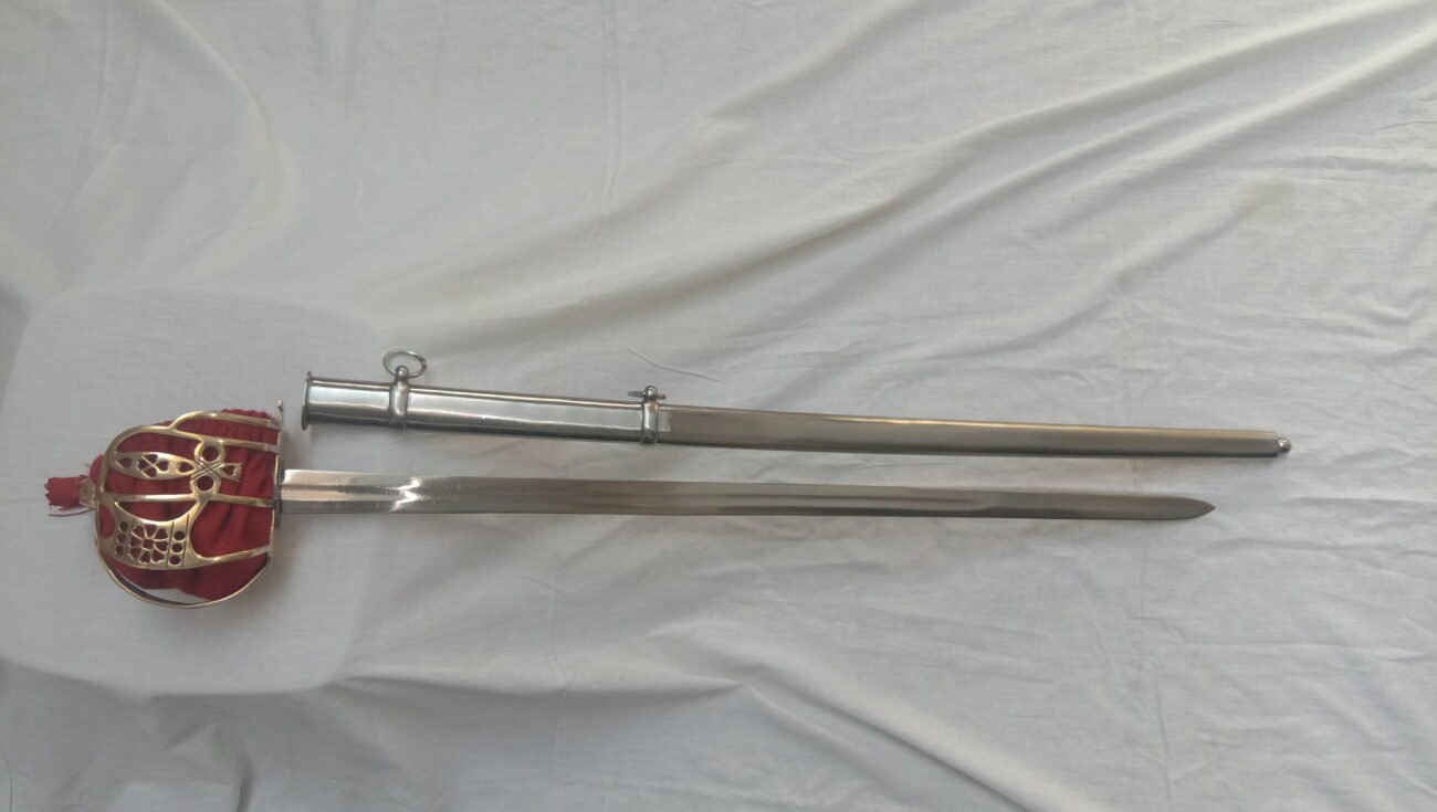 Best quality Scottish Sword - Brass Basket Hilt - SMEWIndia