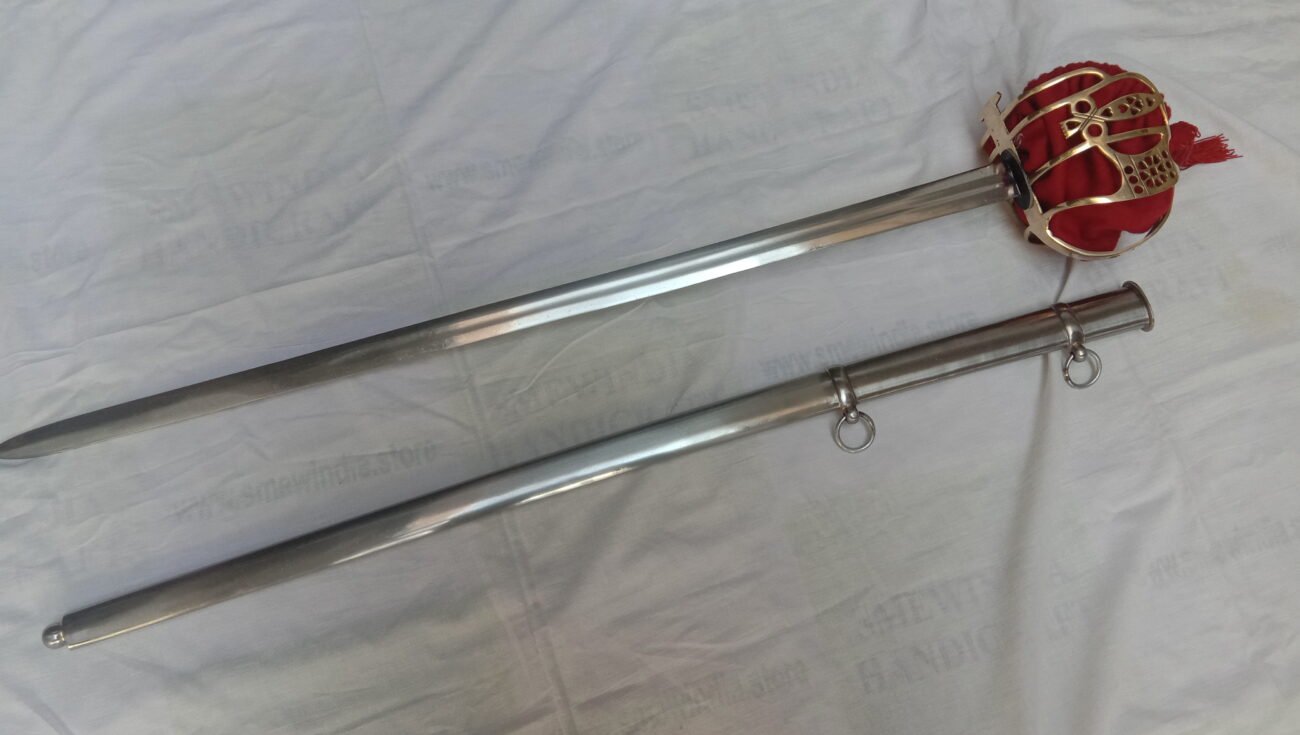 Best quality Scottish Sword - Brass Basket Hilt - SMEWIndia