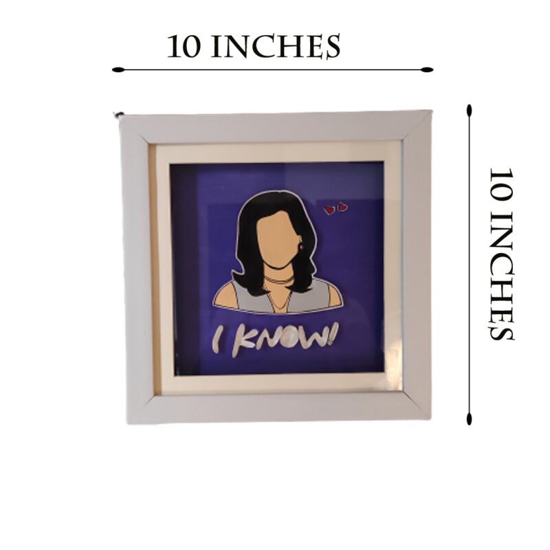 Buy Friends wall art :Monica -I Know - SMEWIndia