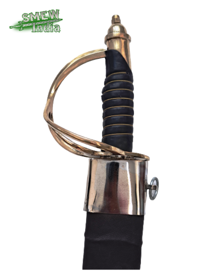 Black Tega Talwar | Authentic Indian Talwar | SmewIndia