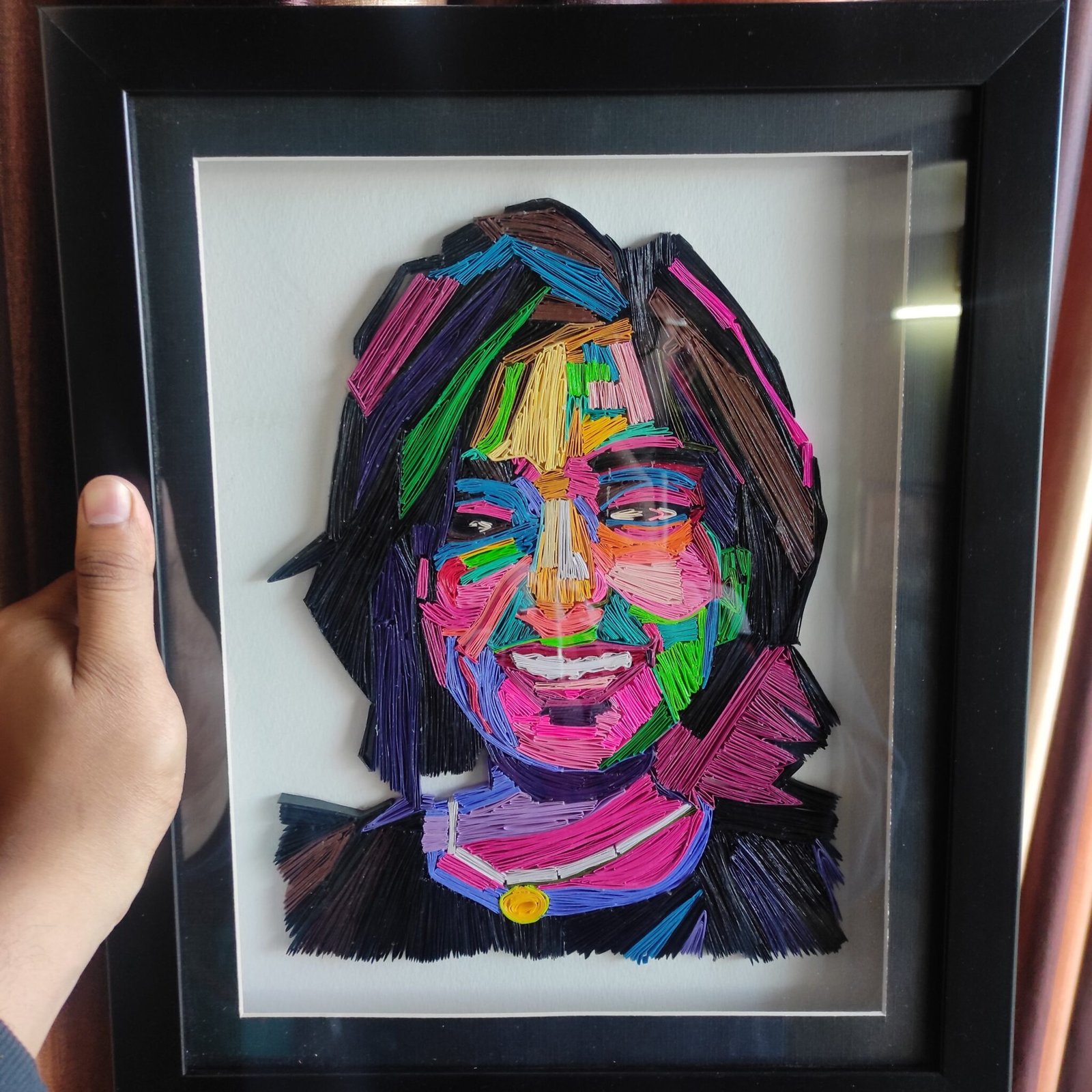 Customised Quilling Portrait - SMEWIndia