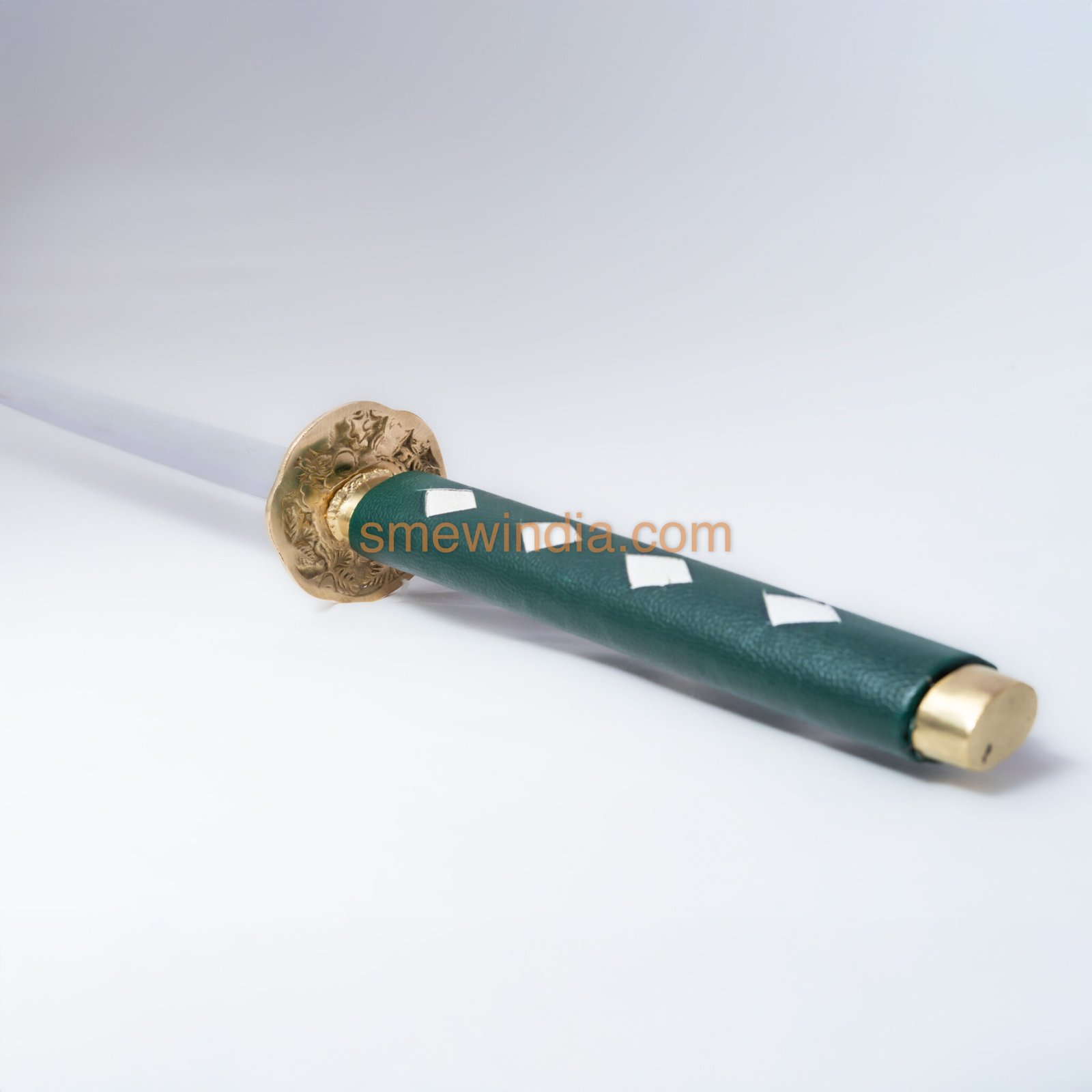 Buy Green Katana Floral Tsuba in India Online - Smew India