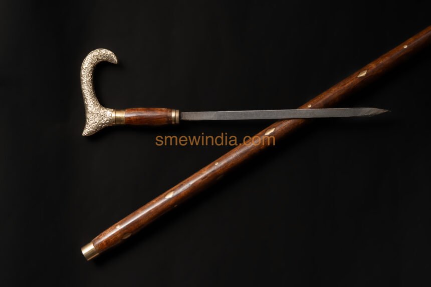 Buy Hook Shaped Handle Cane Sword - SMEWIndia